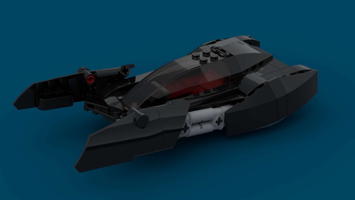 Batman Beyond Batmobile from BrickLink Studio [BrickLink]