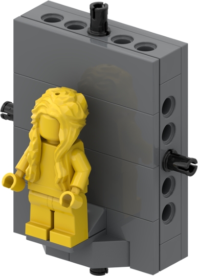 Modular Minifigure Display from BrickLink Studio [BrickLink]