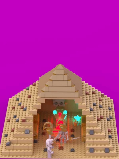 the pyramid from BrickLink Studio [BrickLink]
