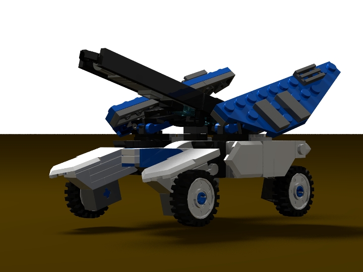 Star Fox Assault - Landmaster Mini Model from BrickLink Studio [BrickLink]