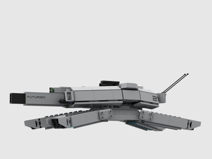 Futuristic MBT from BrickLink Studio [BrickLink]