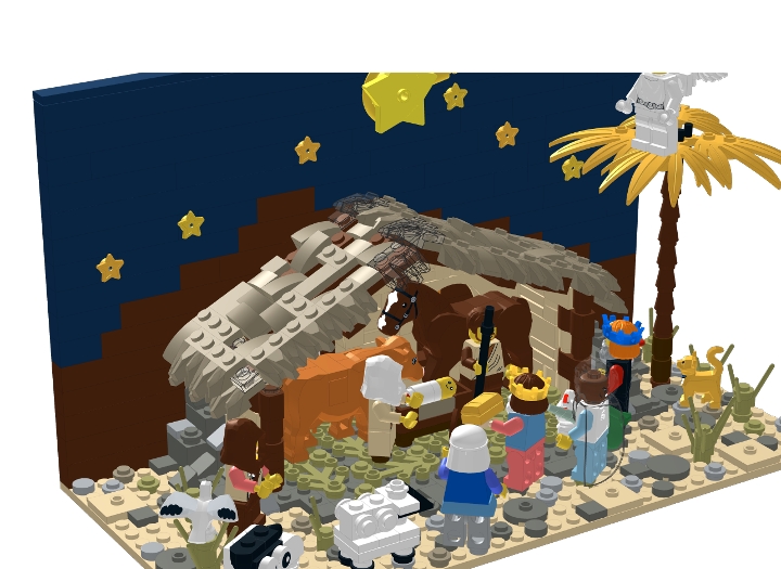 LEGO BUILDINGS RELIGIOUS Nativity - Instructiosn IRU from BrickLink ...