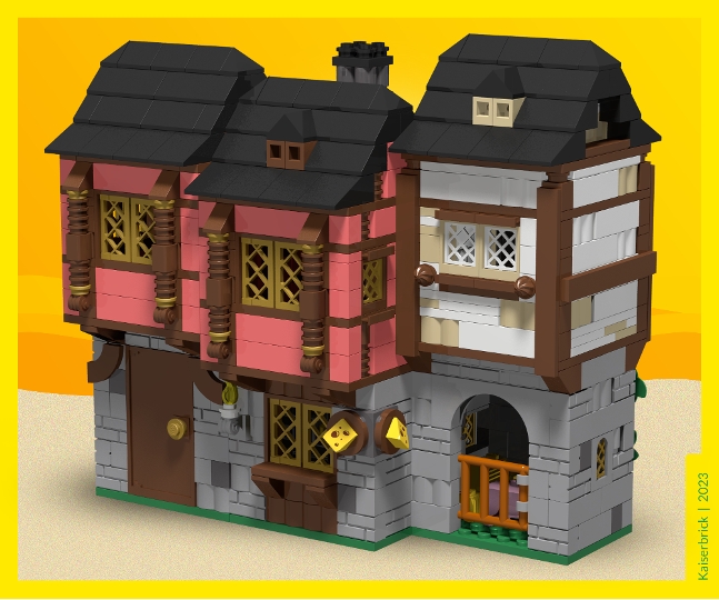 Medieval Cheese Dairy from BrickLink Studio [BrickLink]