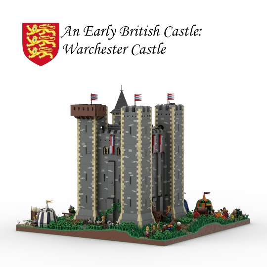 Warchester Castle from BrickLink Studio [BrickLink]