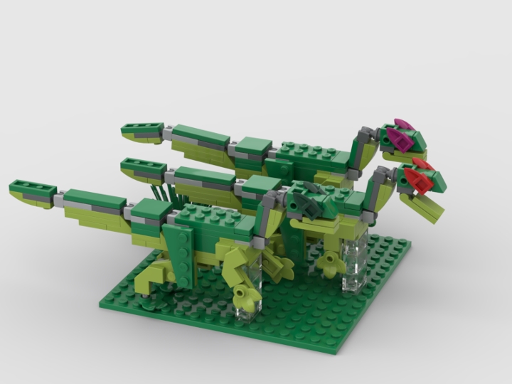 Allosaurus from BrickLink Studio [BrickLink]