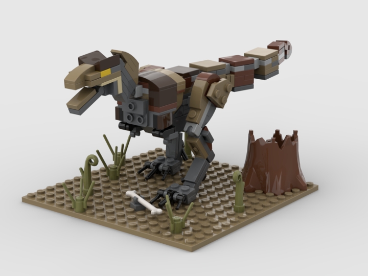Tyrannosaurus Rex from BrickLink Studio [BrickLink]