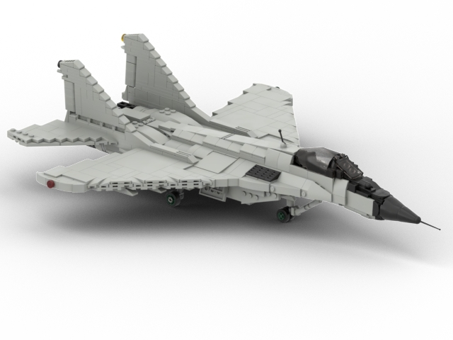 MiG-29A from BrickLink Studio [BrickLink]