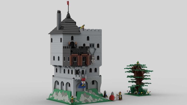 Witch's Castle - With Assembly Guide from BrickLink Studio [BrickLink]