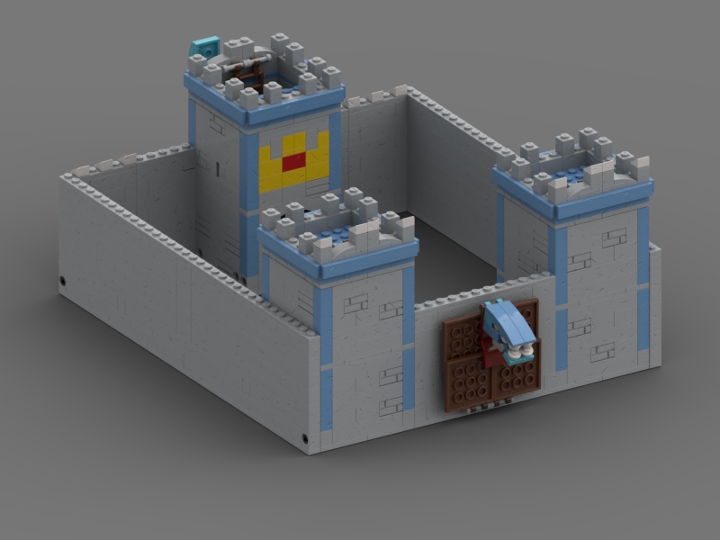 beast castle from BrickLink Studio [BrickLink]