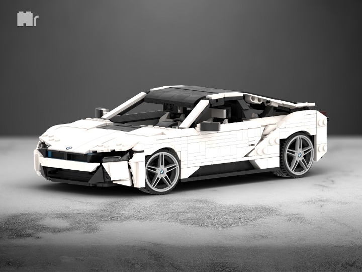 BMW i8 Coupé from BrickLink Studio [BrickLink]