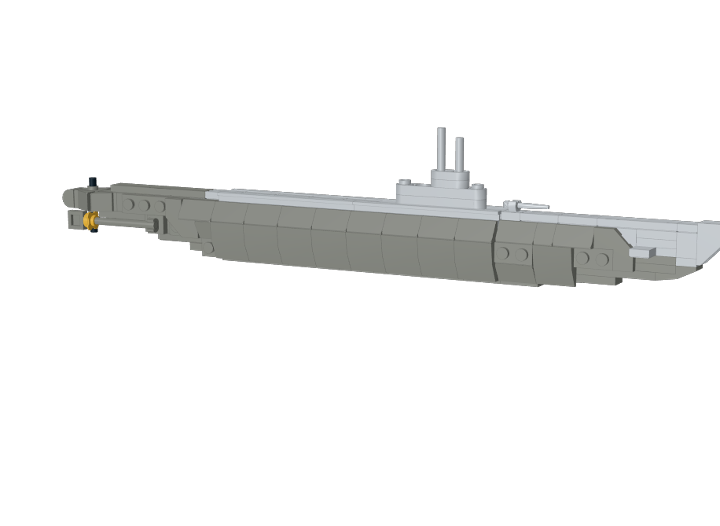Gato Class WWII Submarine from BrickLink Studio [BrickLink]