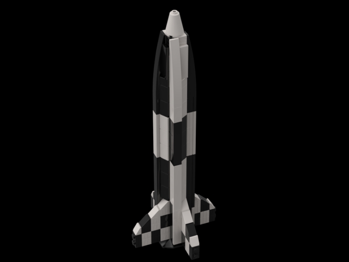 rocket from BrickLink Studio [BrickLink]