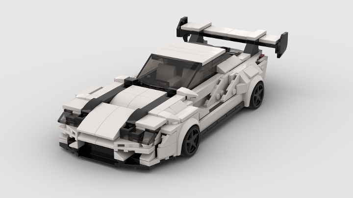Nissan silvia s15 Wide Body from BrickLink Studio [BrickLink]