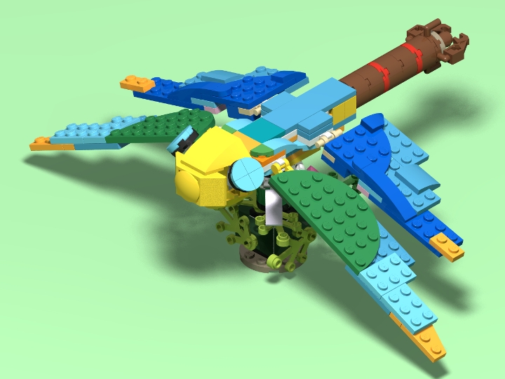 Dragonfly from BrickLink Studio [BrickLink]