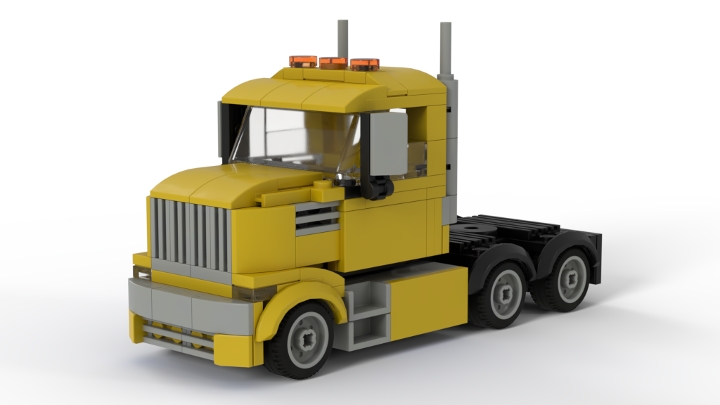 City Semi Truck 24 from BrickLink Studio [BrickLink]