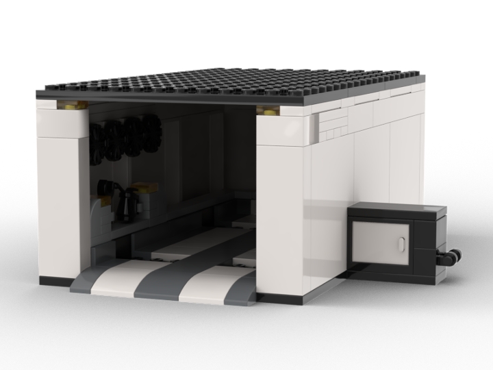 Speed Champions Garage from BrickLink Studio [BrickLink]