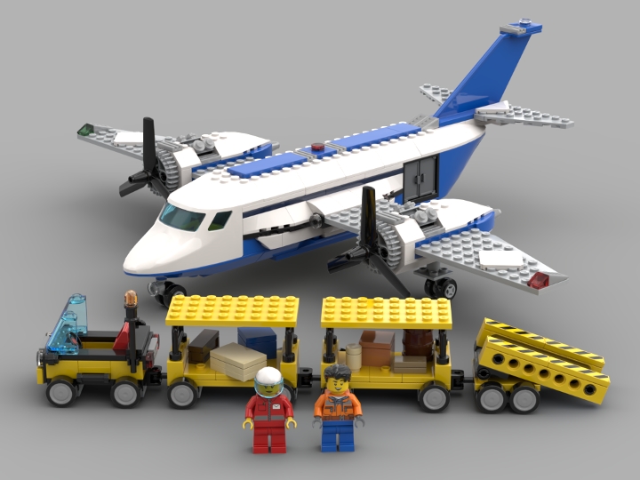 Mail plane from BrickLink Studio [BrickLink]