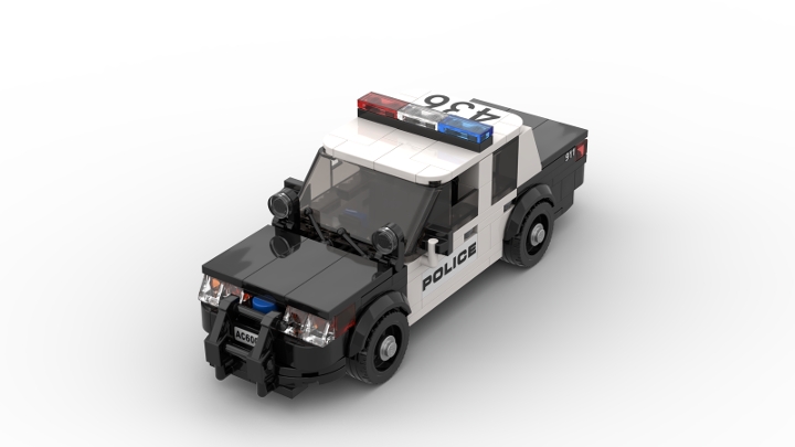 LEGO Ford Crown Victoria P7B (2010–2011) Police Interceptor from ...