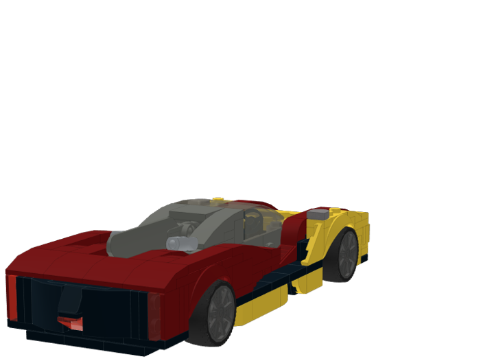 Scotsman H-V8 Straightline from BrickLink Studio [BrickLink]