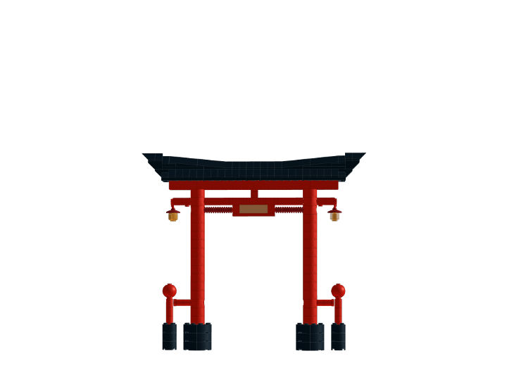 Chinese Gate from BrickLink Studio [BrickLink]