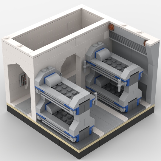 Venator Class Crew quarters from BrickLink Studio [BrickLink]
