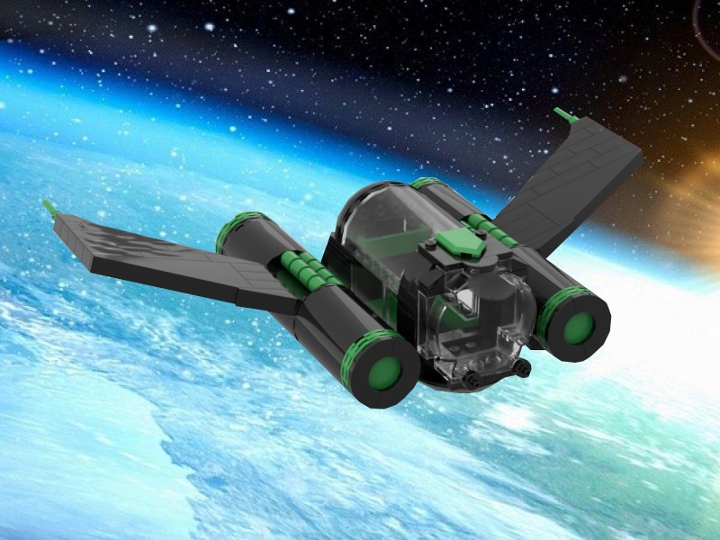 Plant Transport Space Ship from BrickLink Studio [BrickLink]
