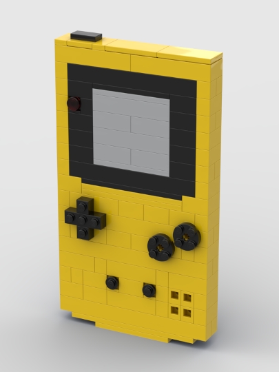 Gameboy Color from BrickLink Studio [BrickLink]