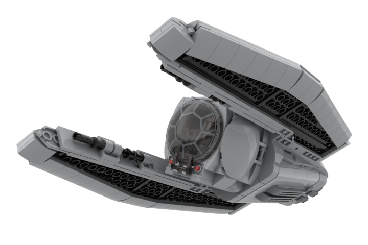 Spinning fuselage ship from BrickLink Studio [BrickLink]