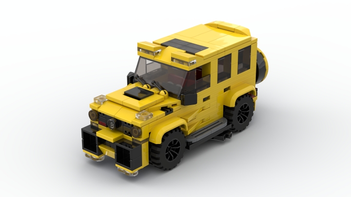 LEGO MOC Mercedes-Benz G-Class Brabus G850 from BrickLink Studio ...