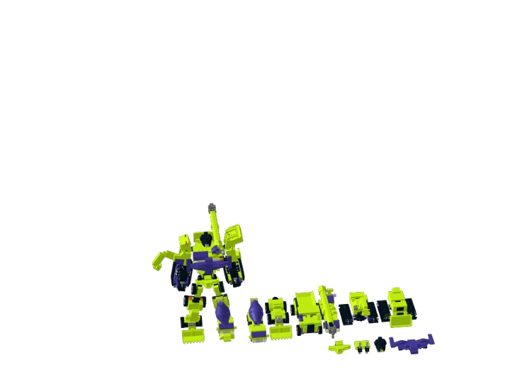 transformers G1 devastator from BrickLink Studio [BrickLink]