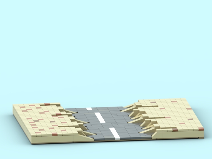 desert road from BrickLink Studio [BrickLink]