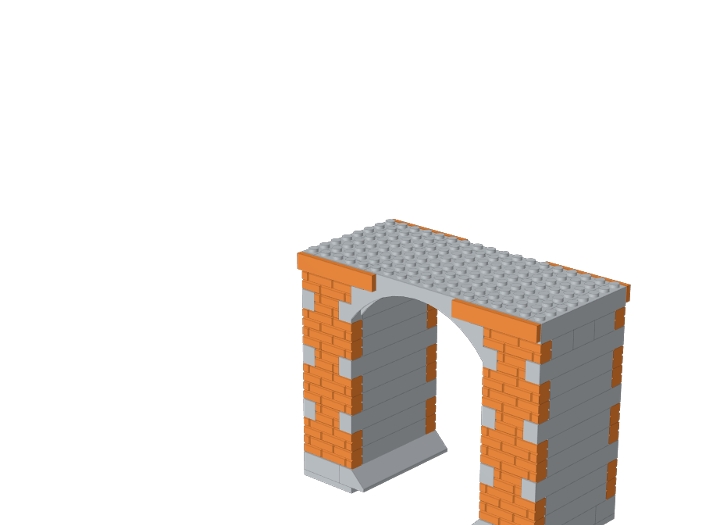 Train Bridge from BrickLink Studio [BrickLink]