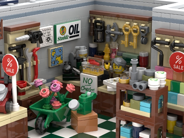 [Hardware Store and Apartment Renovation] [BrickLink]