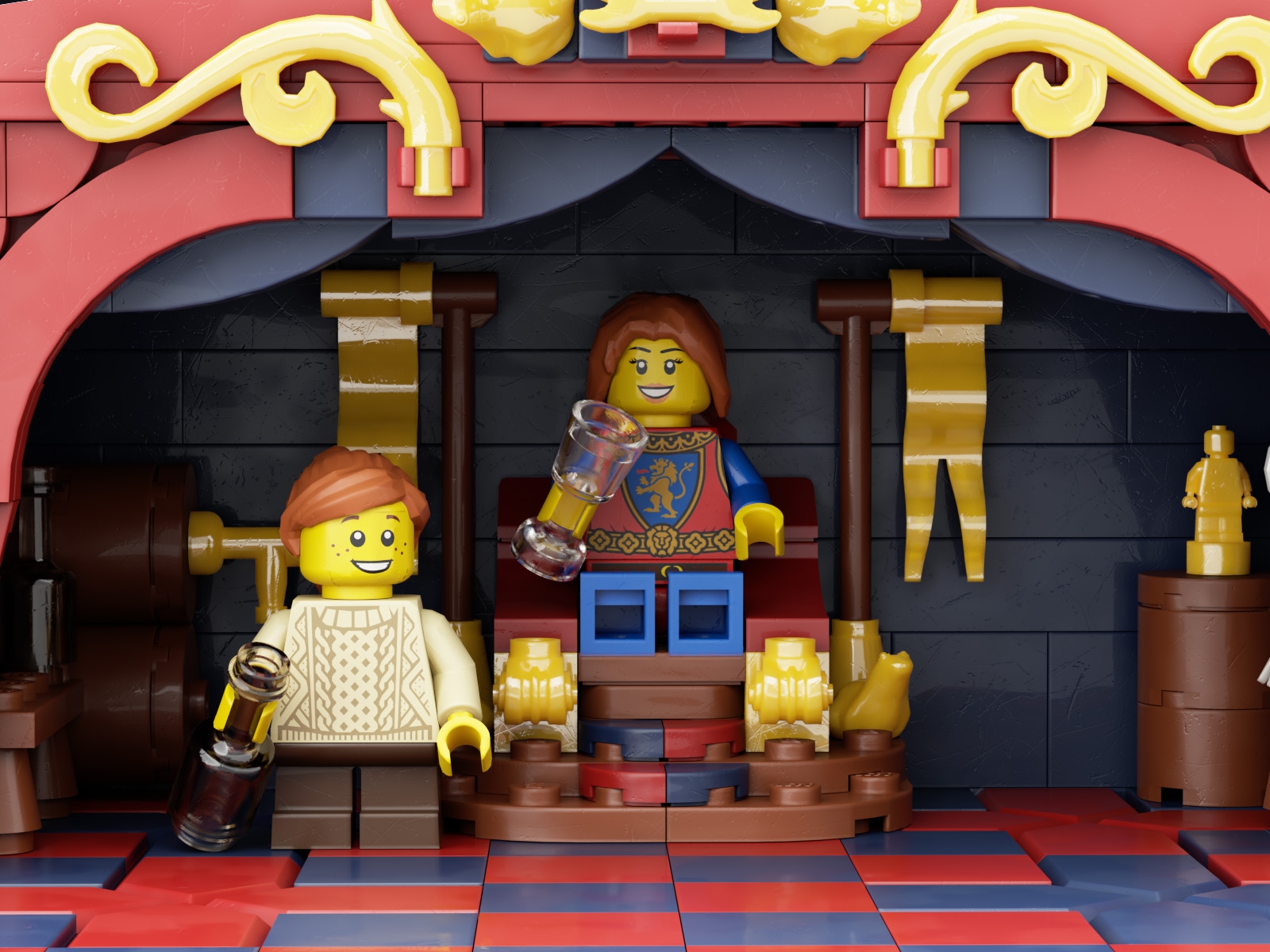 [Knight's Grand Pavilion] [BrickLink]