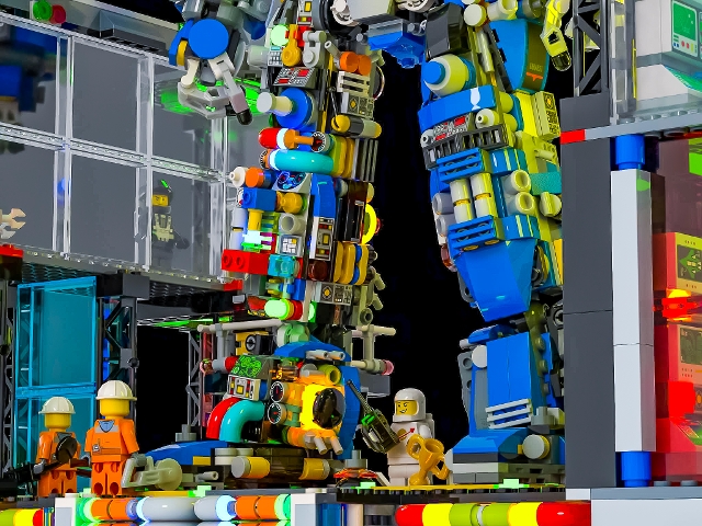 [THE ULTIMATE CLASSIC-SPACE MECHA BASE] [BrickLink]