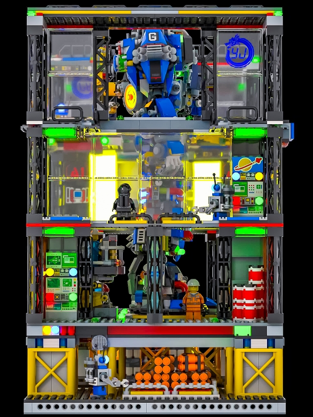 [THE ULTIMATE CLASSIC-SPACE MECHA BASE] [BrickLink]