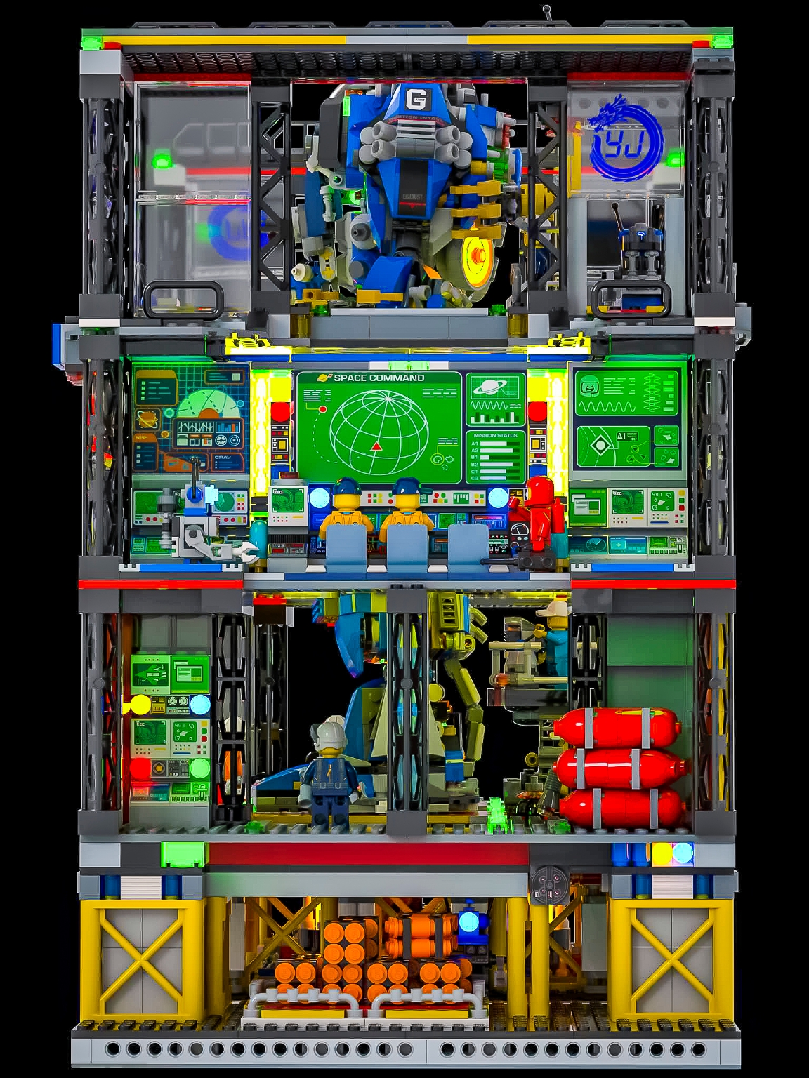 [THE ULTIMATE CLASSIC-SPACE MECHA BASE] [BrickLink]