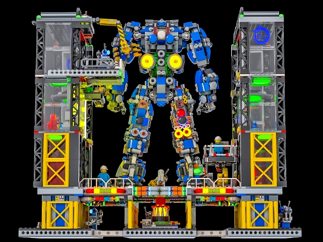 [THE ULTIMATE CLASSIC-SPACE MECHA BASE] [BrickLink]