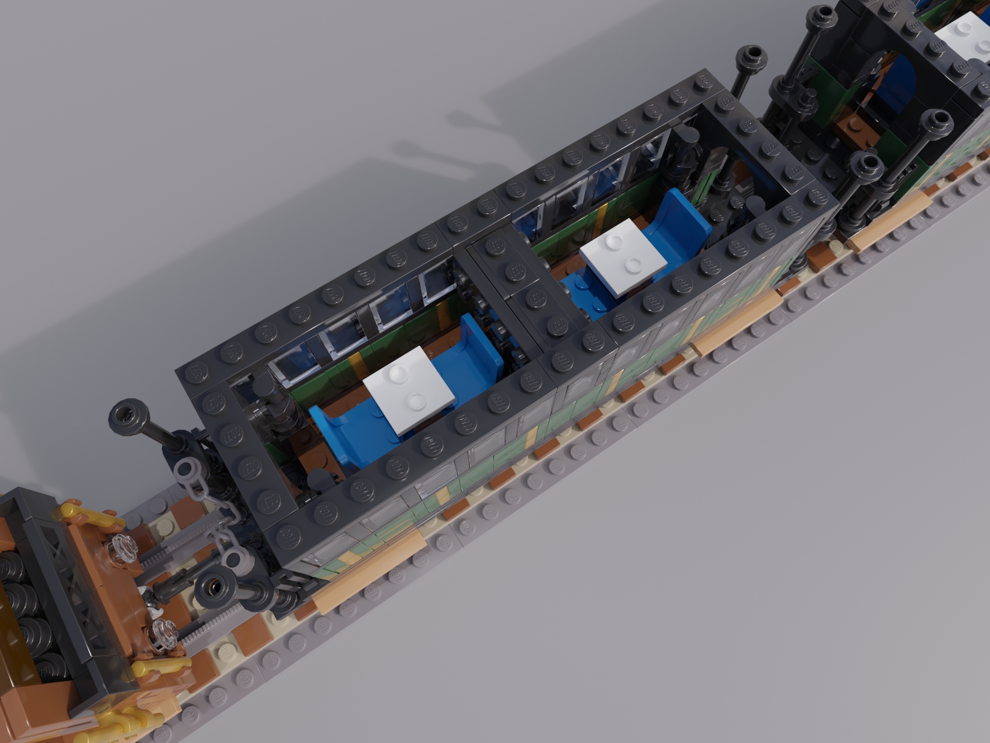 [Narrow Gauge Steam Train] [BrickLink]