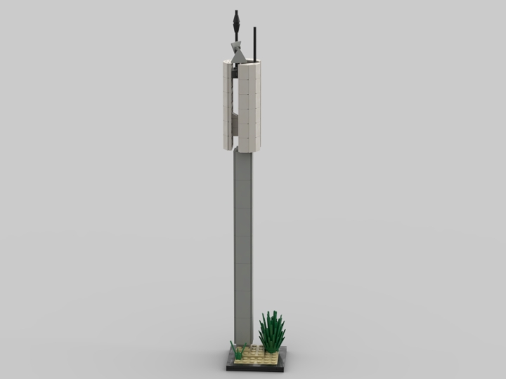 Futuristic Telecommunications Tower from BrickLink Studio [BrickLink]