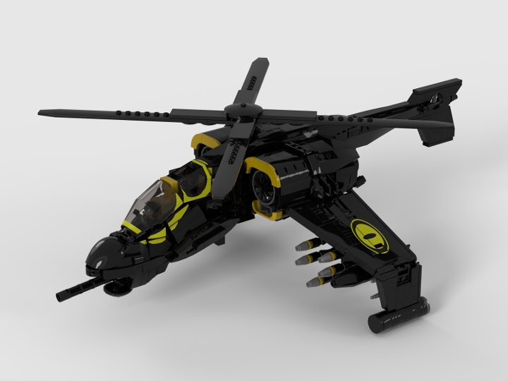 Bolt Helicopter from BrickLink Studio [BrickLink]