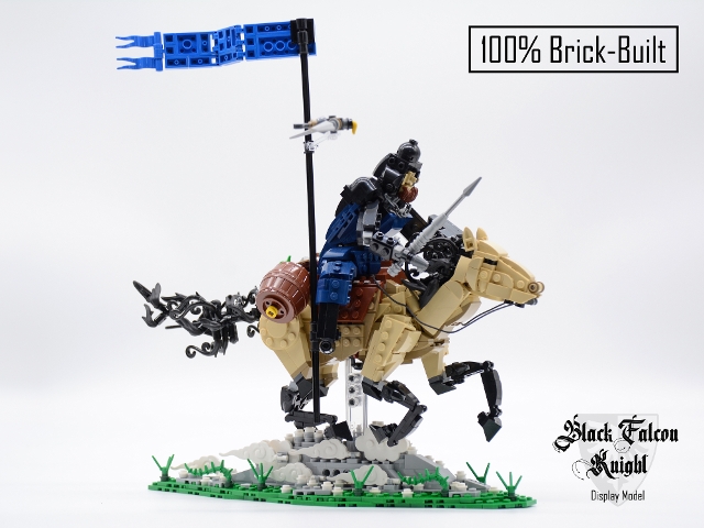[Black Falcon Knight - Display Model] [BrickLink]