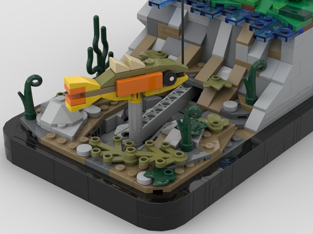 [Fishing - Kinetic Sculpture] [BrickLink]