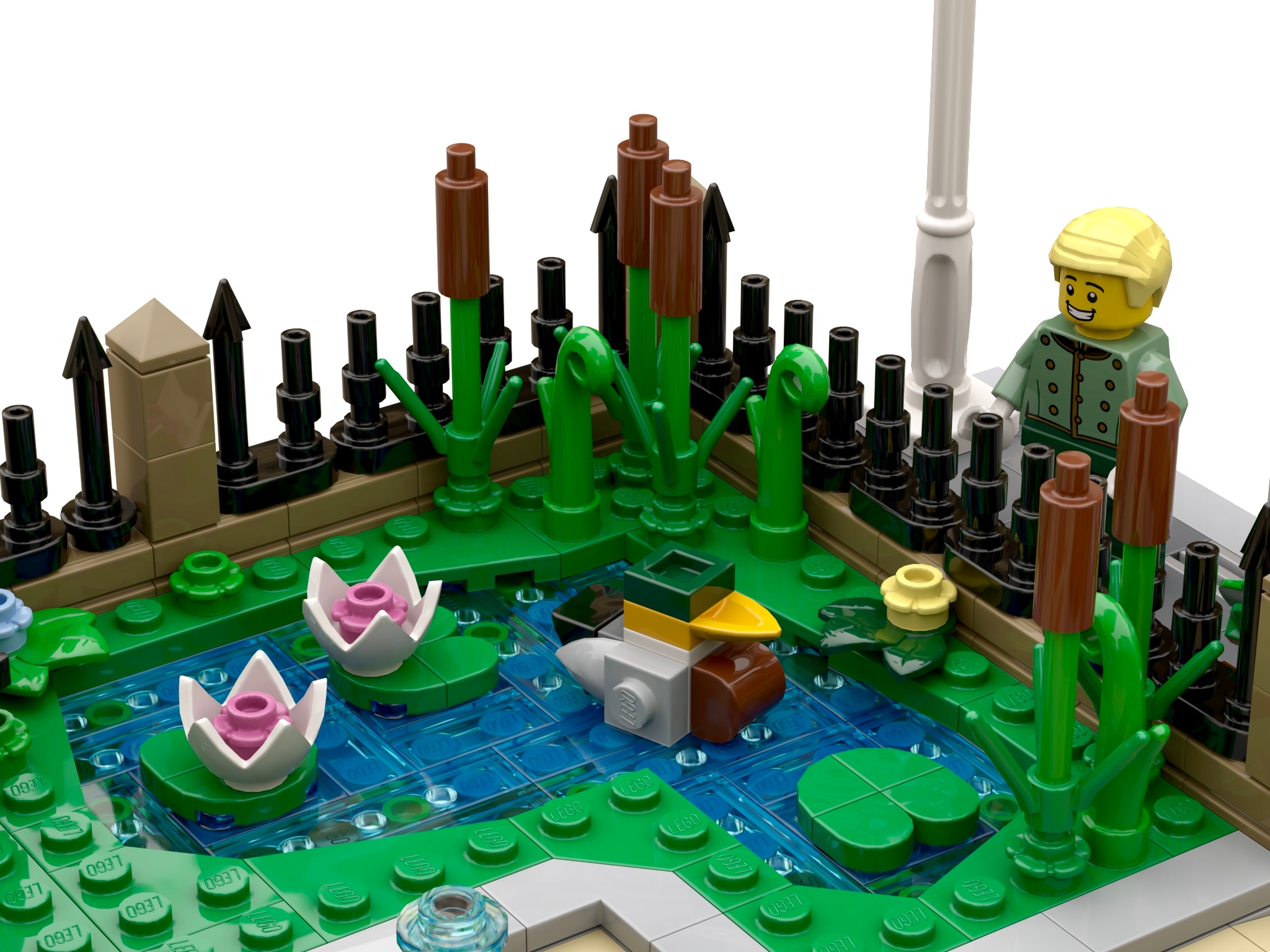 [Modular Pocket Park] [BrickLink]