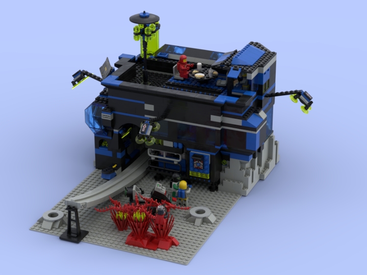 Monorail Terminal Zion from BrickLink Studio [BrickLink]