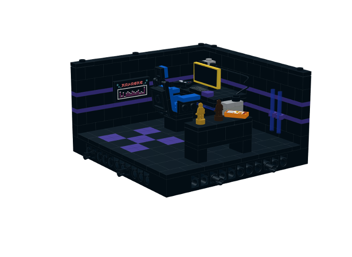 GAMING ROOM [COMPLETE] from BrickLink Studio [BrickLink]