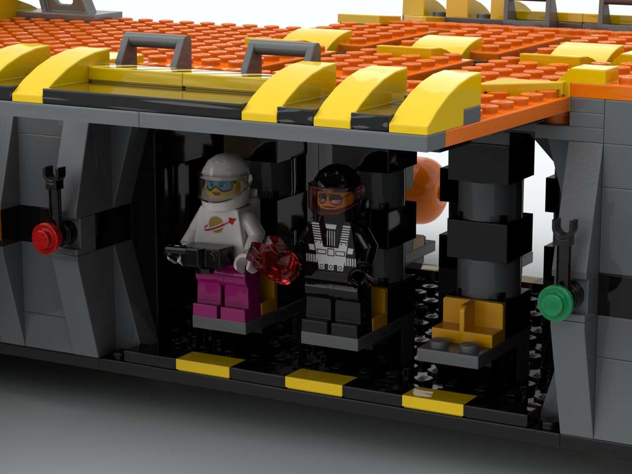 [Civilian Galactic Transport Ship] [BrickLink]