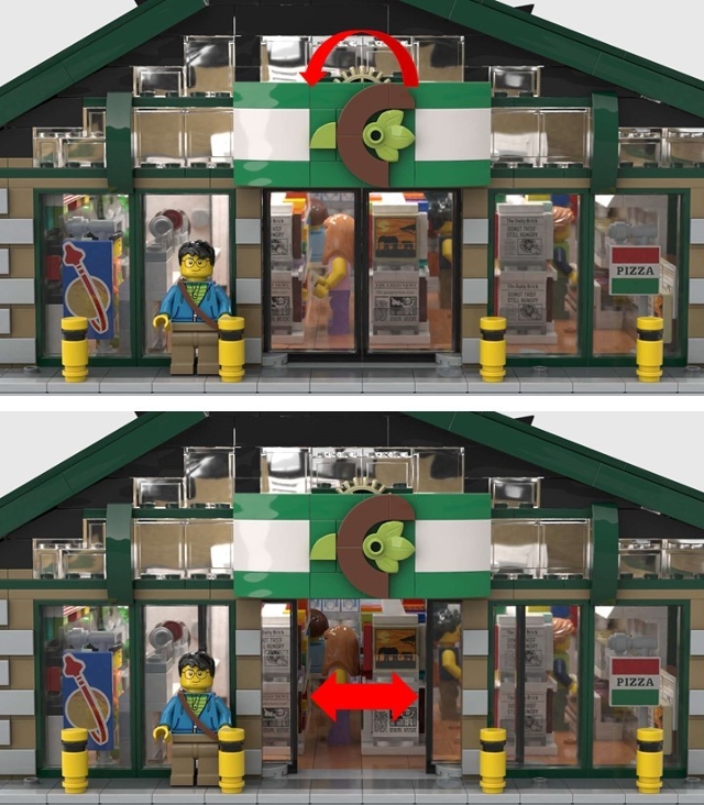 [Convenience Store Modular Building] [BrickLink]