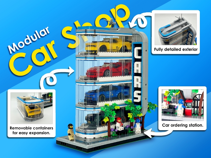 Car Shop from BrickLink Studio [BrickLink]