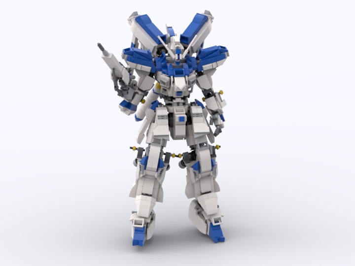 blue eagle mech from BrickLink Studio [BrickLink]